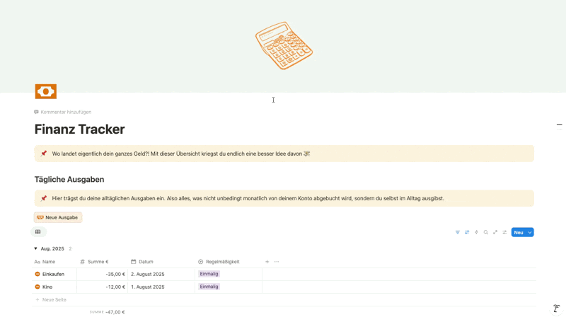 Study System - Dein Notion System fürs Studium