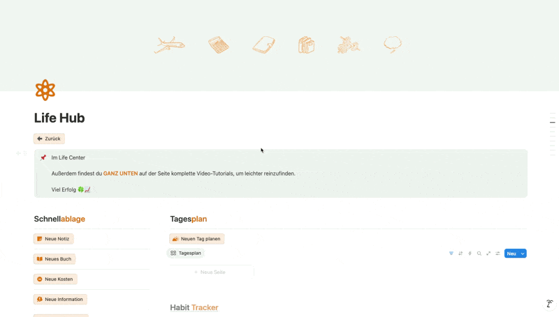 Study System - Dein Notion System fürs Studium